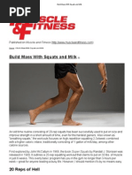 Ollie Marchon Trial Week | PDF | Weight | Weight Training