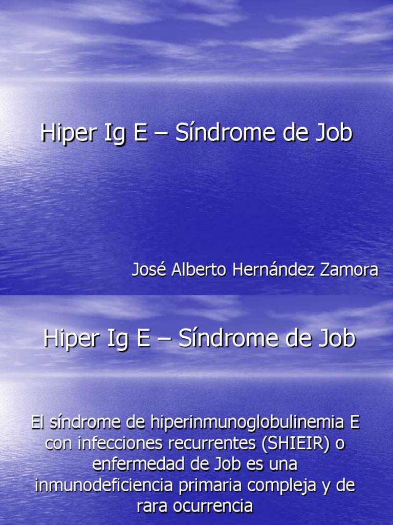 Síndrome de Job | PDF | Alergia | Staphylococcus Aureus