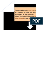 Holiday Preference List 2024 | PDF