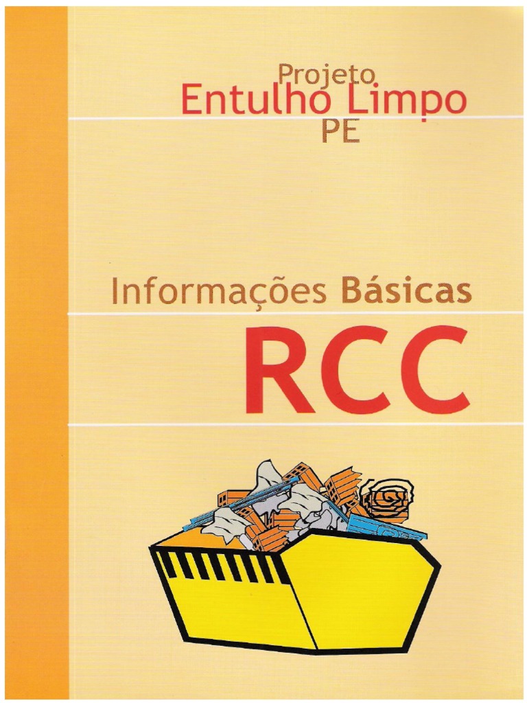 Cartilha - Projeto Entulho Limpo | PDF | Estudos de Línguas Estrangeiras