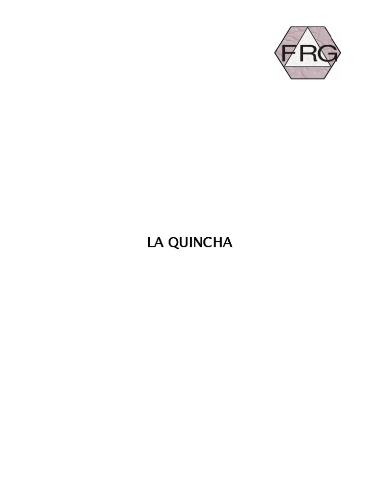 La Quincha | PDF | Materiales de construcción | Naturaleza