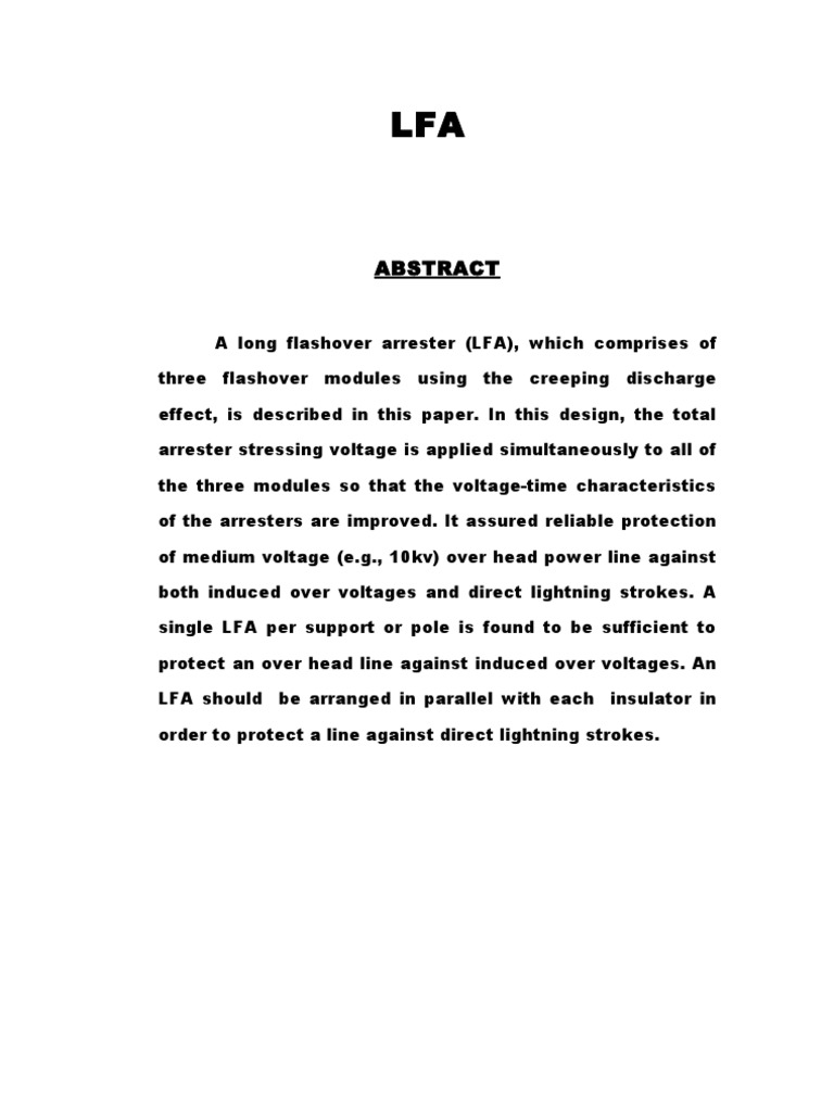 Long Flashover Arrester Design and Performance | PDF | Insulator ...