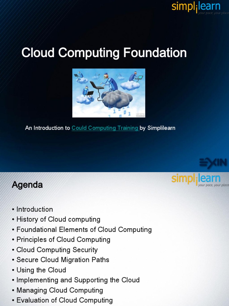 Cloud Computing Certification Training | PDF | Virtualization | Cloud ...