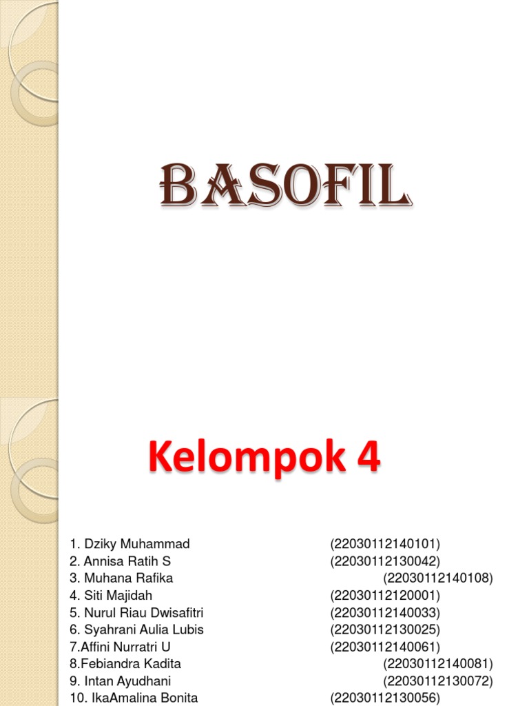 Basofil | PDF | Pengembangan Diri | Sains & Matematika