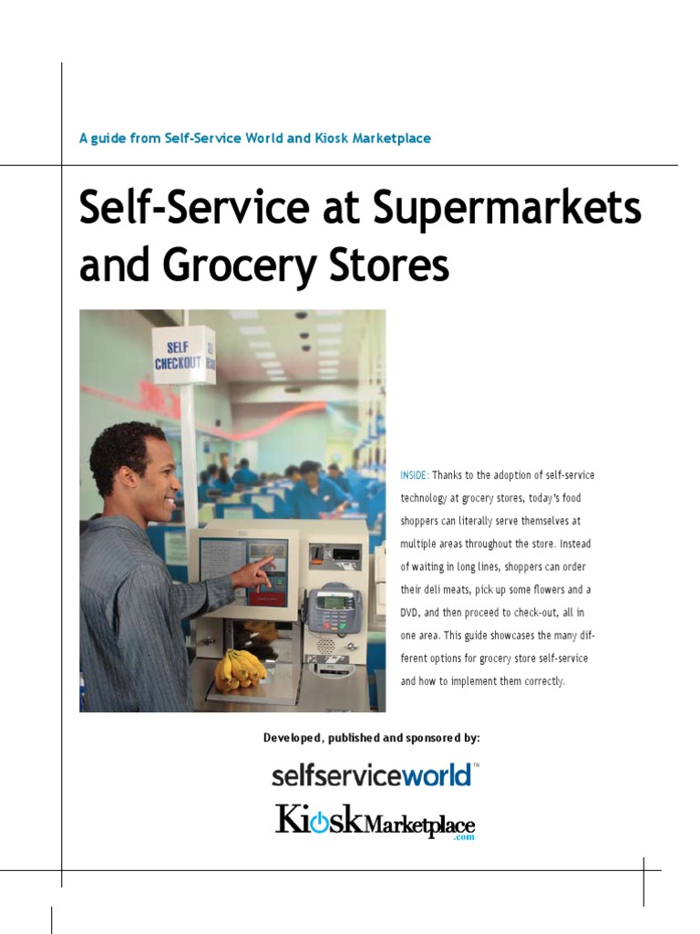Self-Service in Supermarkets | PDF | Grocery Store | Supermarket