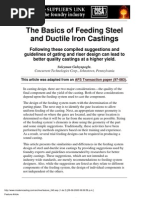 Chills, Chaplets, Riser & Gating System | PDF | Casting (Metalworking ...