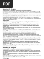 Sinuhe: Transliteration and Analysis | PDF | Ancient Egypt