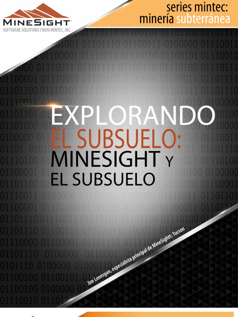 Minesight Subterraneo MINTEC | Descargar gratis PDF | Minería ...