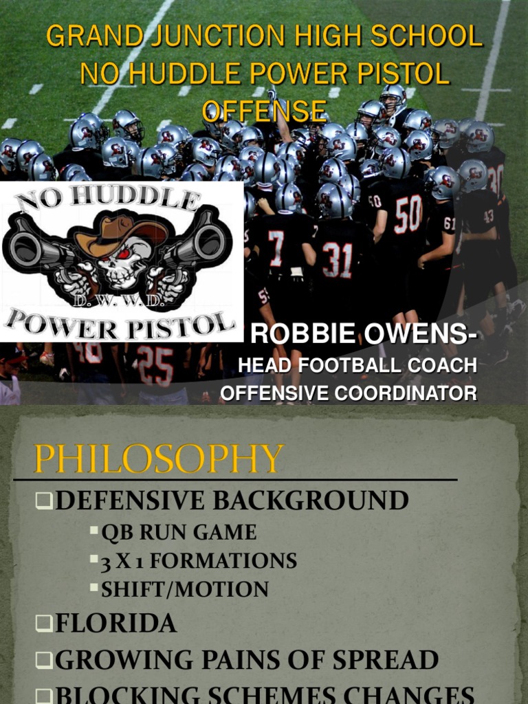 GJHS Football Offensive Strategy Overview | PDF | Quarterback ...