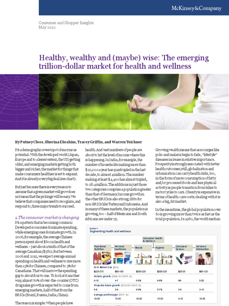 Consumer Health Wellness | PDF | Over The Counter Drug | Bric