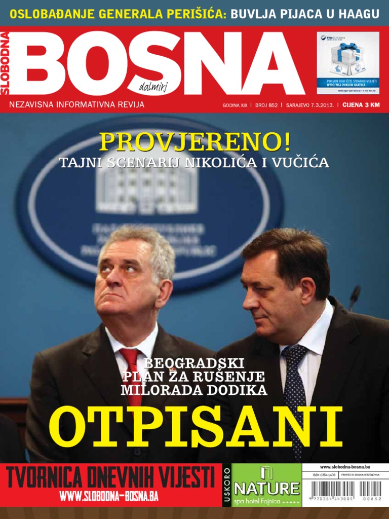 Slobodna Bosna 852 | PDF