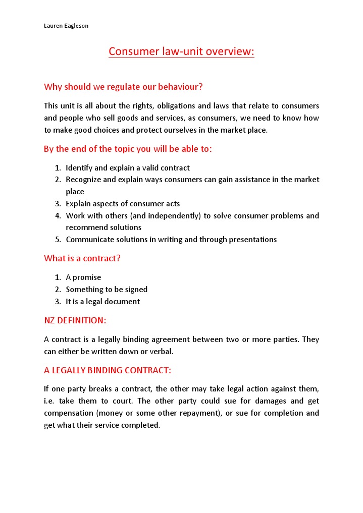 Consumer Law Essentials | PDF