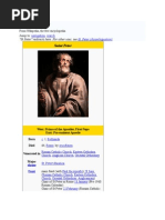 Apostle Peter Biography - Timeline, Life, and Death | PDF | Saint Peter ...