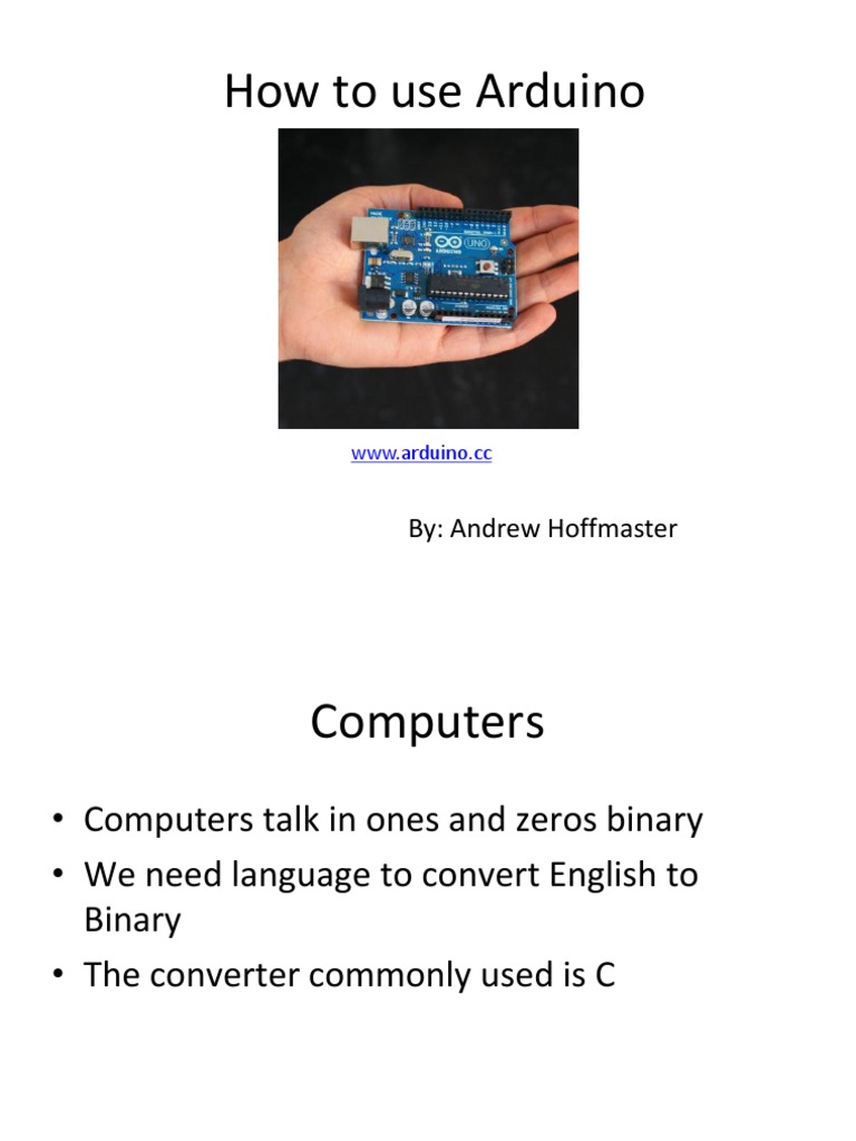 Arduino | PDF | Analog To Digital Converter | Signal (Electrical ...