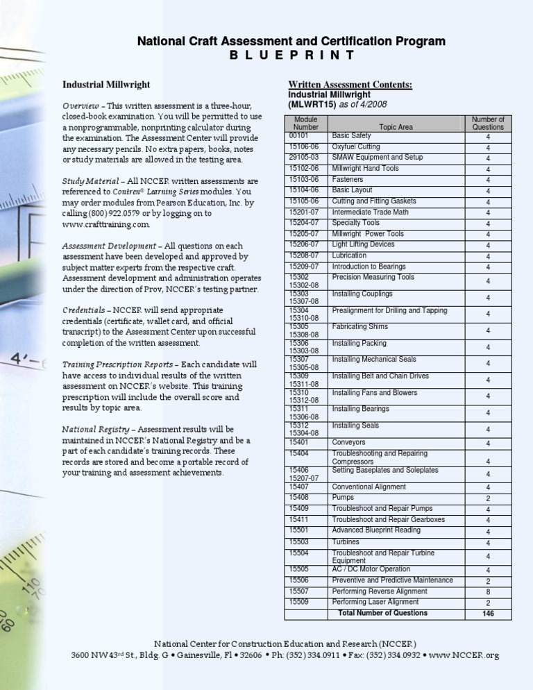 Millwright BP | PDF | Machines | Mechanical Engineering