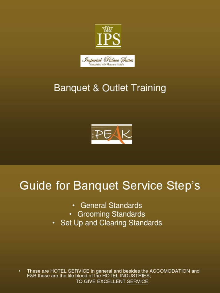 FNB Training Service Upselling | PDF | Tableware | Hors D'oeuvre