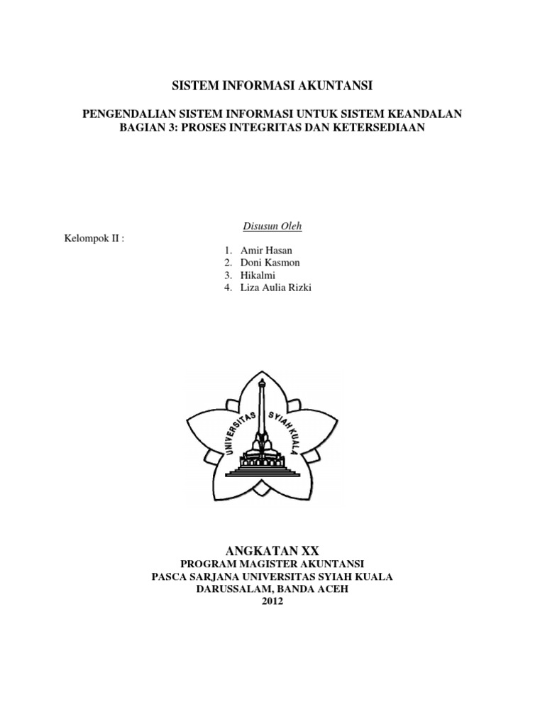 Tugas SIA Bab 10 | PDF