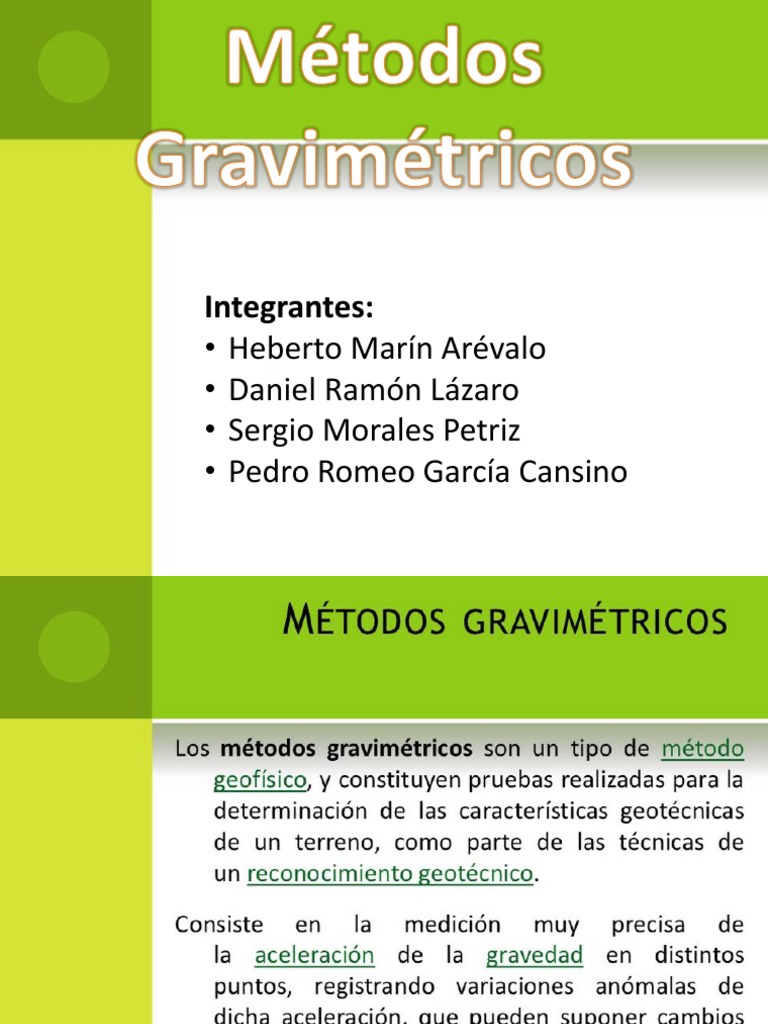 Gravimetria IP6511 | PDF