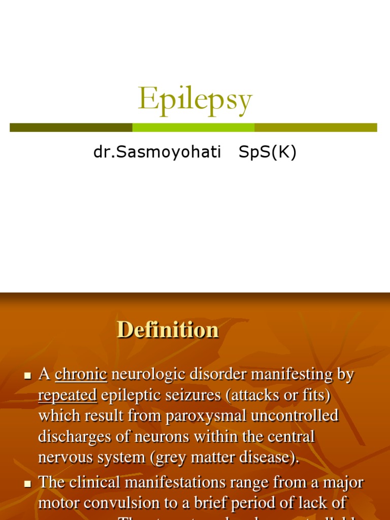 Understanding Epileptic Seizures | PDF | Self-Improvement