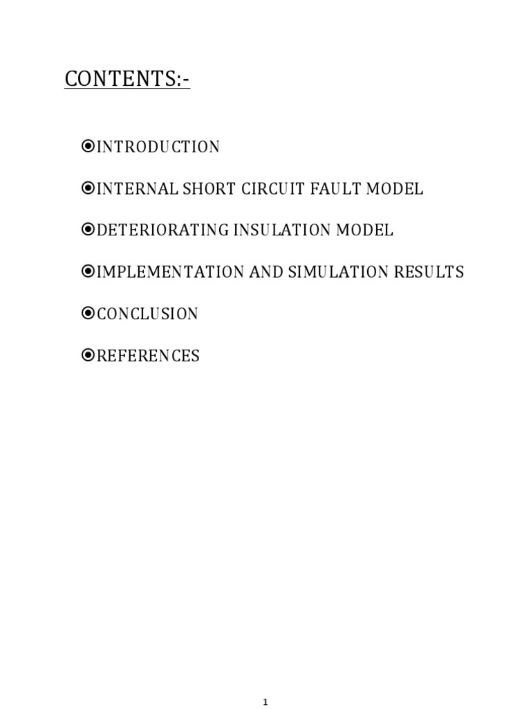 Modeling Transformers With Internal Incipient Faults | PDF | Dielectric | Transformer
