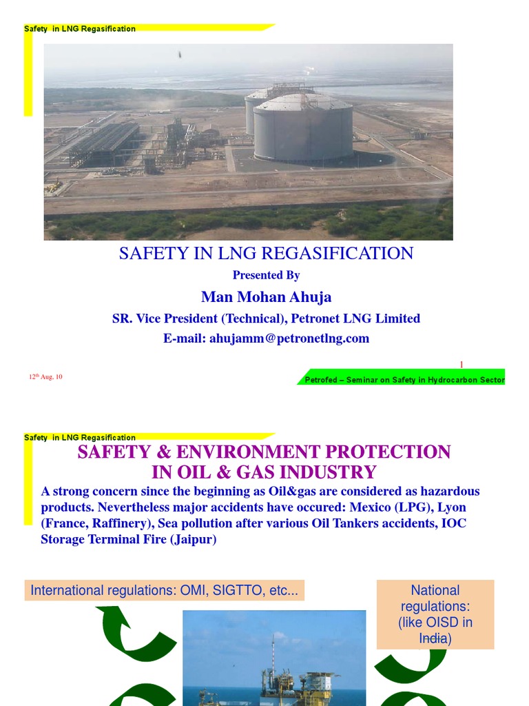 LNG Regasification Safety | PDF | Liquefied Natural Gas | Gases