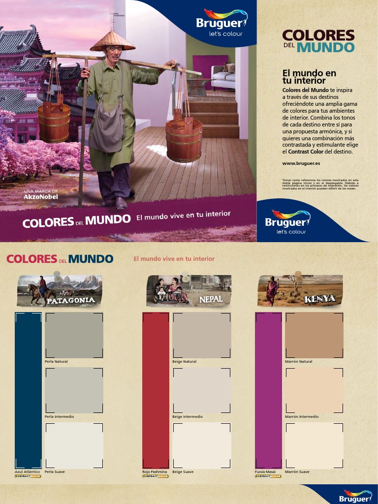 Colores Del Mundo | PDF | Amarillo | Verde