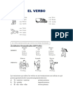Ejercicios de Verbos para 4° Primaria | PDF