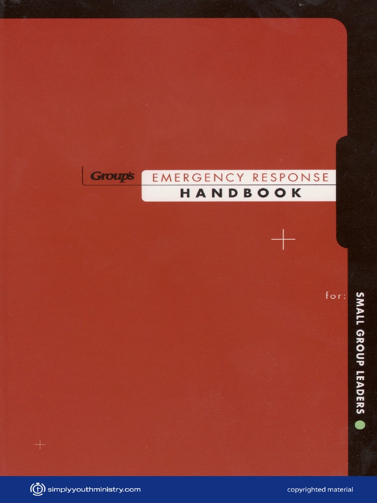 Emergency Response Handbook: Small Group Leaders | PDF