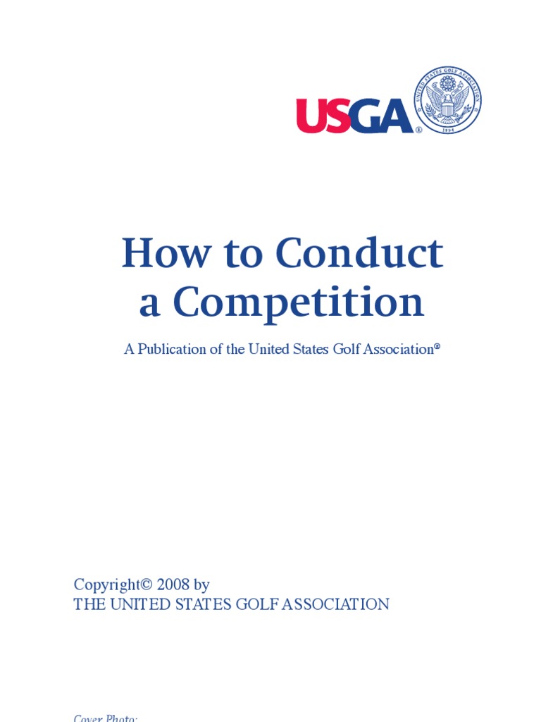 How To Conduct A Golf Competition | PDF | Golf Course | Precision Sports