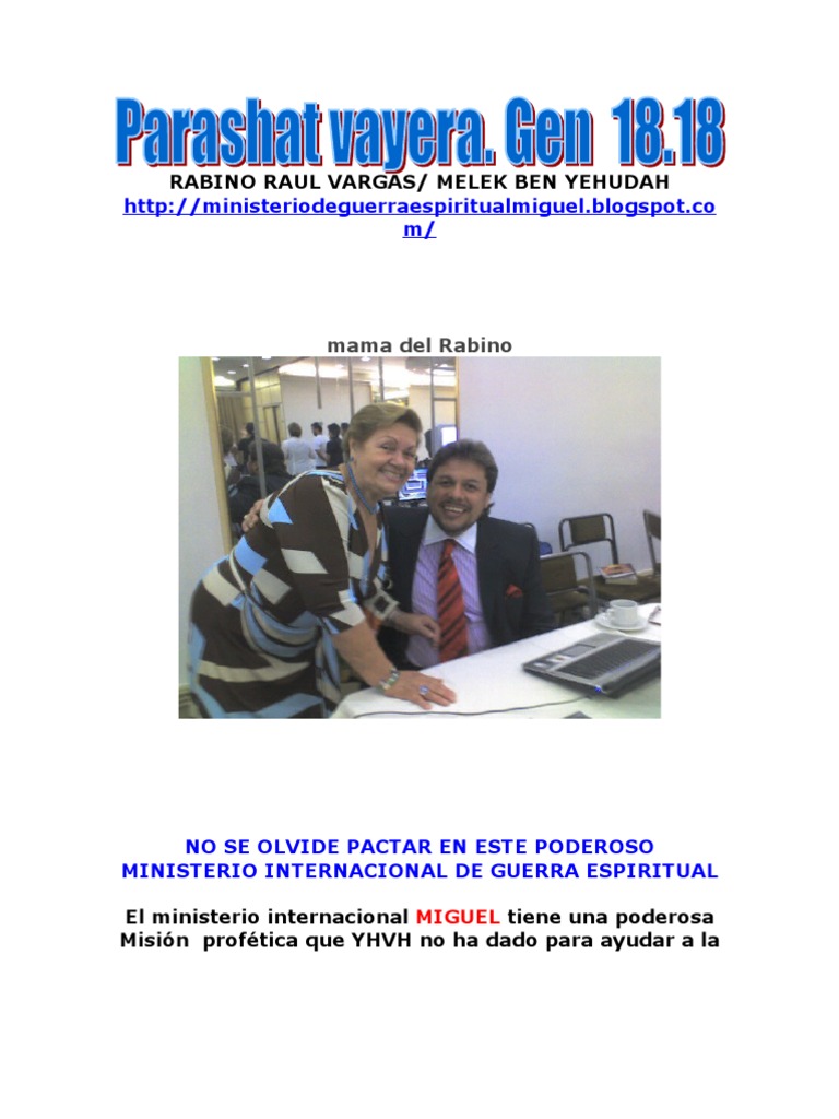 Parashat Vayera | PDF | Abrahán | Tetragrammaton