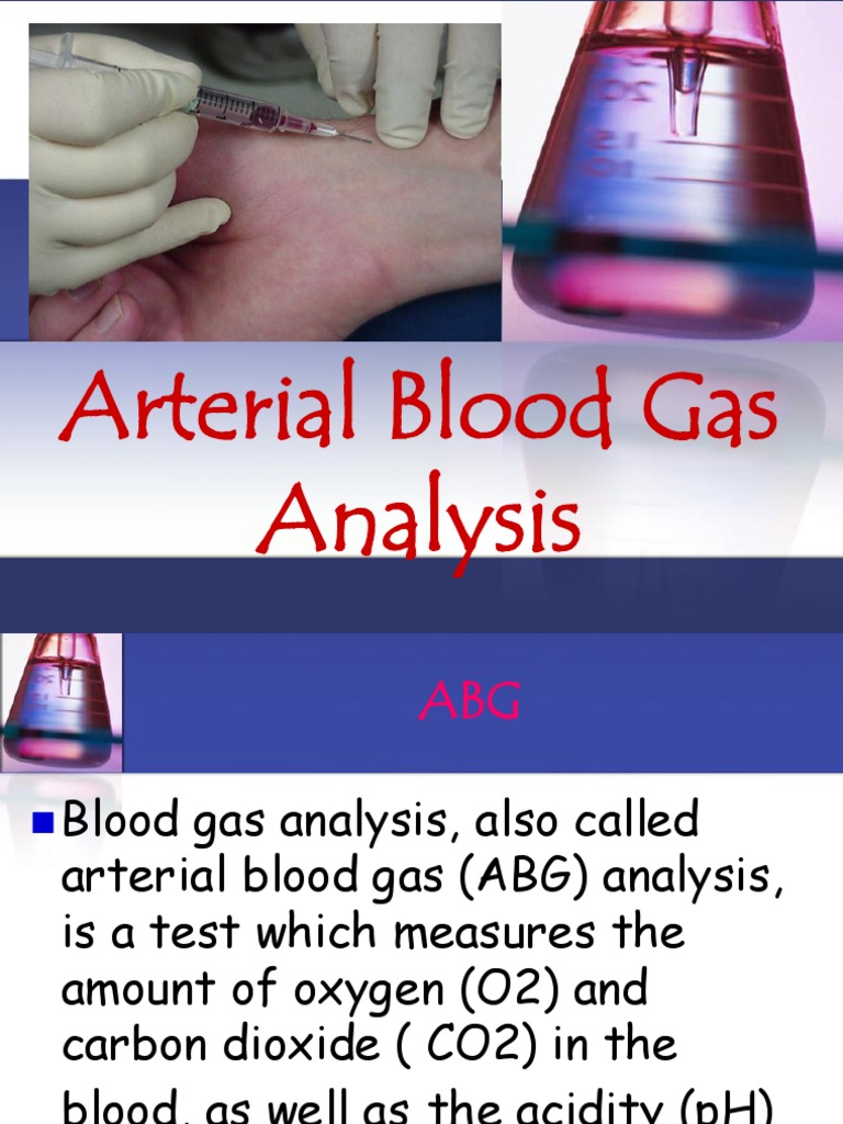 Arterial Blood Gas Analysis | PDF | Medical Specialties | Respiration
