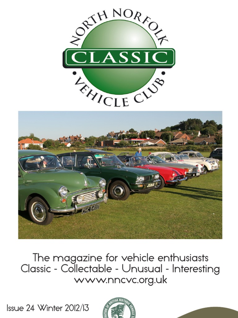 24 NNCVC Magazine Winter 2012 | PDF | Paint | Wheeled Vehicles