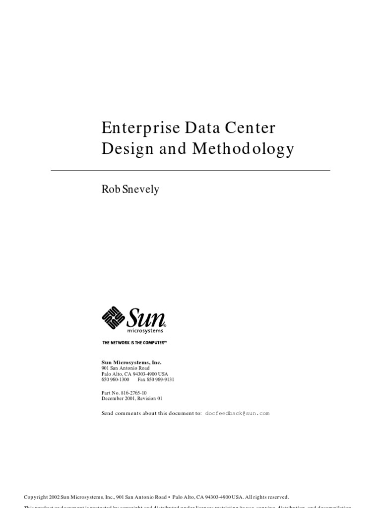Enterprise Data Center Design and Methodology | PDF | Data Center | Hvac