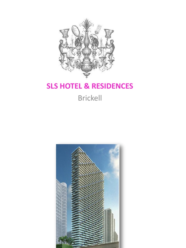 SLS Brickell Residences Brochure | PDF | Miami | Restaurant And Catering