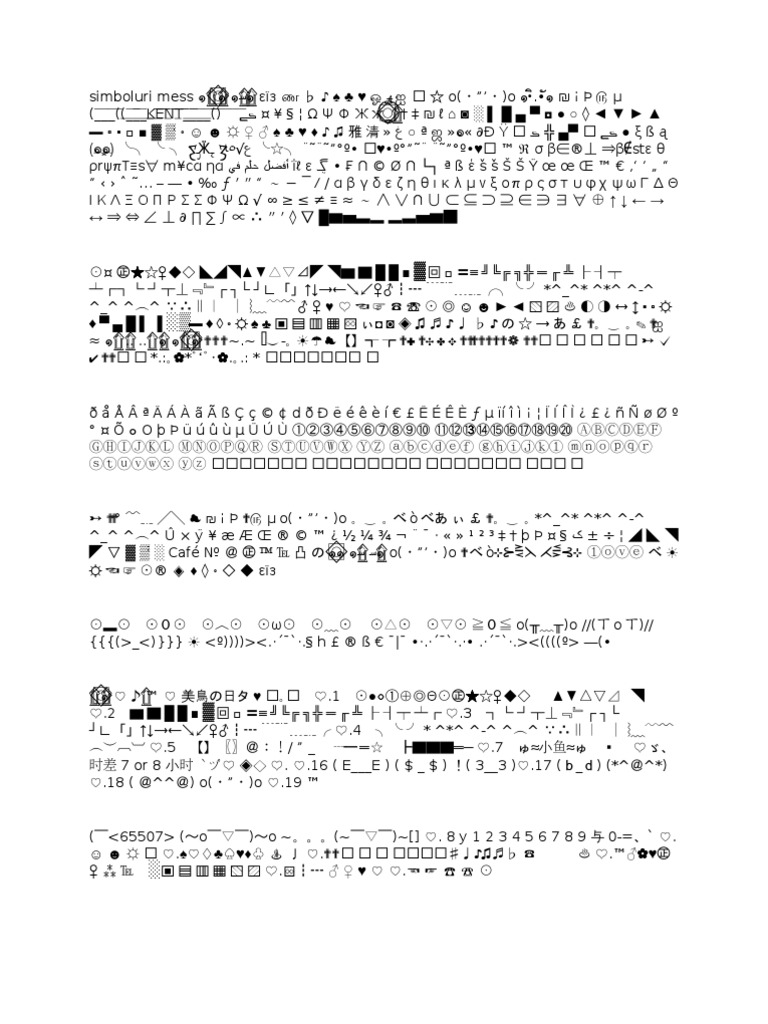 Simboluri Powaa | PDF