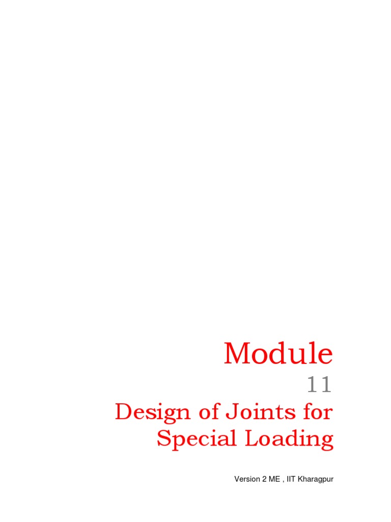 Eccentric Welded Joint Design Guide | PDF | Stress (Mechanics) | Bending