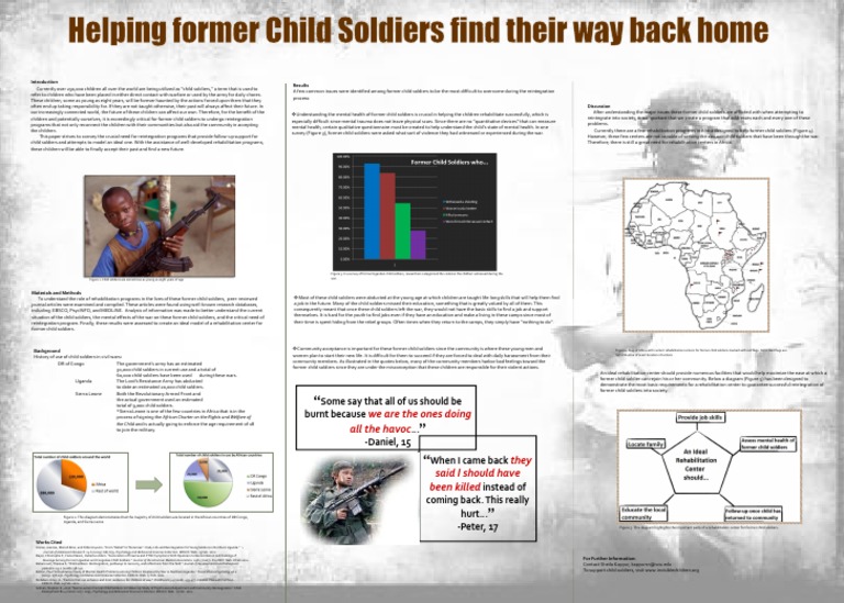 Child Soldiers Poster2 | PDF | Mental Health | Psychological Trauma