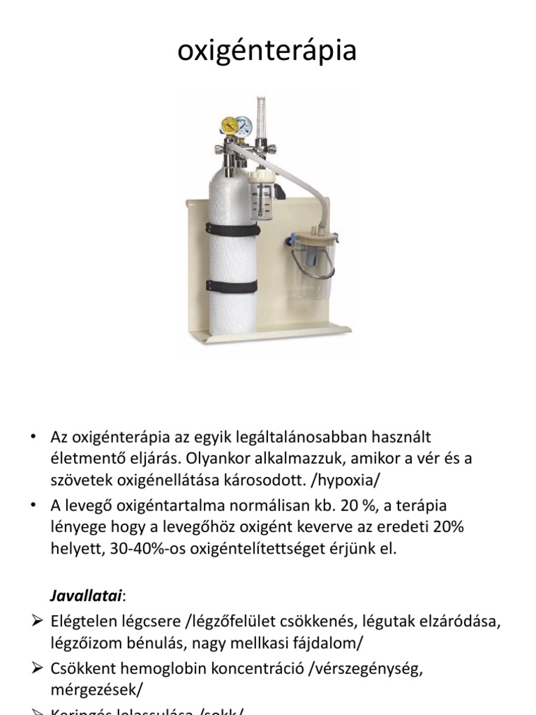 oxigénterápia