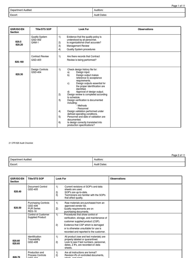 GMP Checklist | PDF | Audit | Calibration
