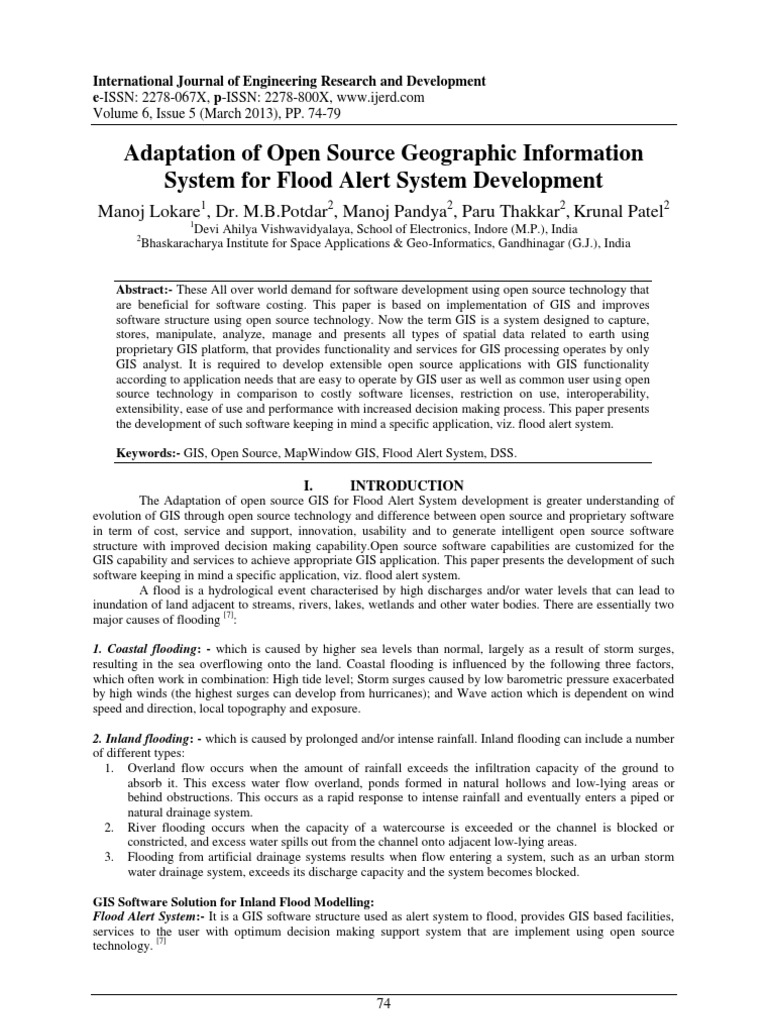 Welcome To International Journal of Engineering Research and ...