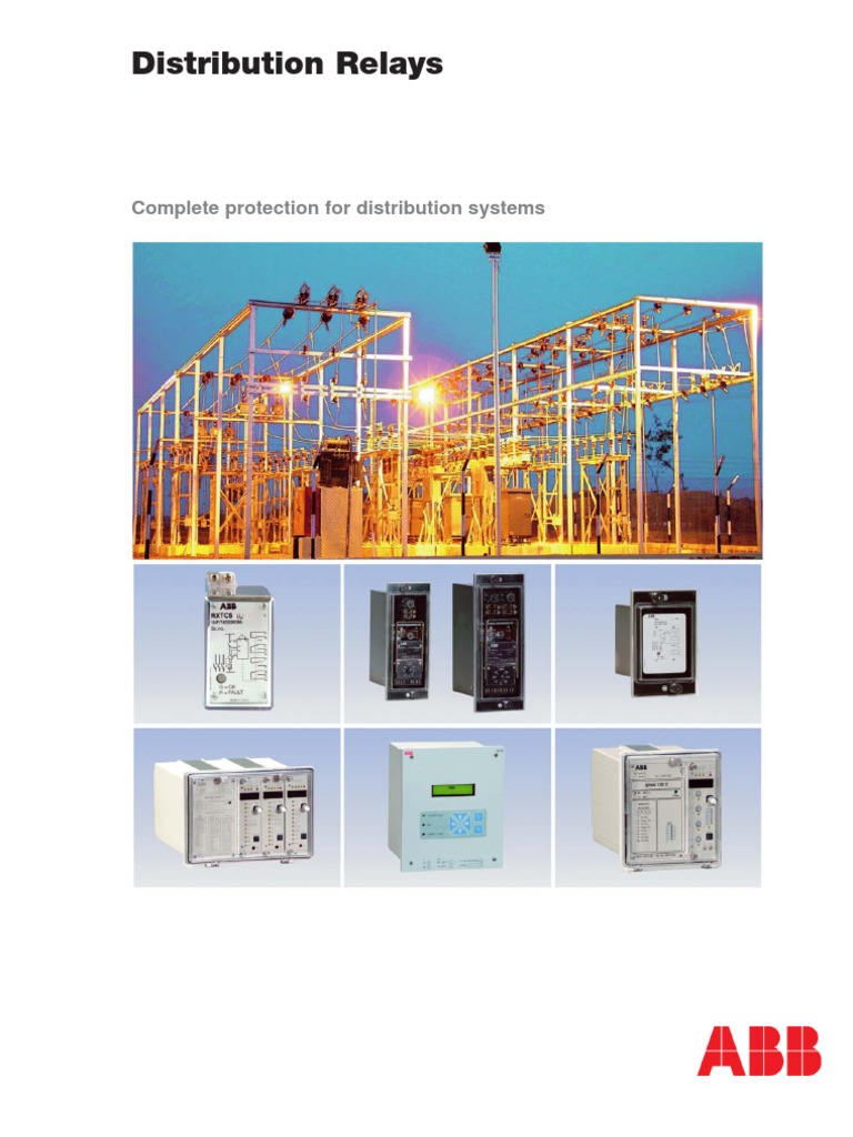 Composite Distribution Relays Brochure | PDF | Relay | Electric Power ...
