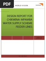 Water Reticulation Design Guidelines | PDF | Pipe (Fluid Conveyance ...