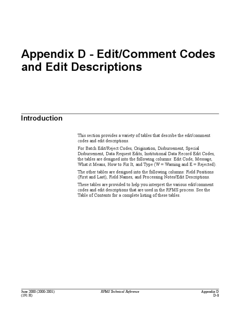 Description: Tags: AppendixD | PDF | Software | Computer Data