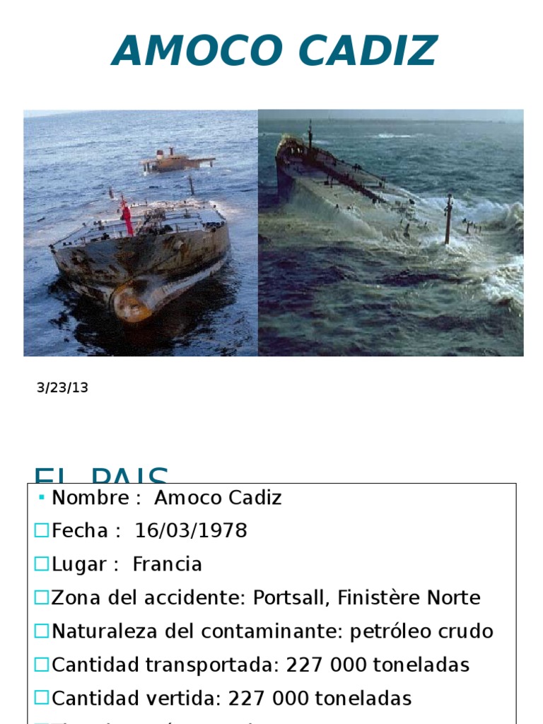Amoco Cadiz | PDF