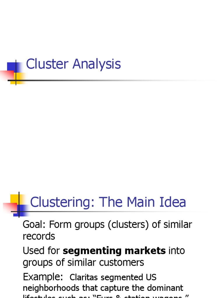10.cluster Analysis | PDF | Cluster Analysis | Machine Learning