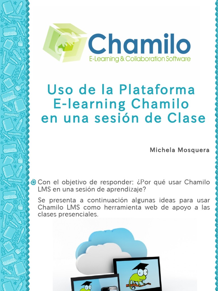 Uso Chamilo Lms en El Aula | PDF | Cognición | Comunicación