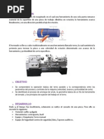Careado en Torno | PDF | Metalurgia | Herramientas