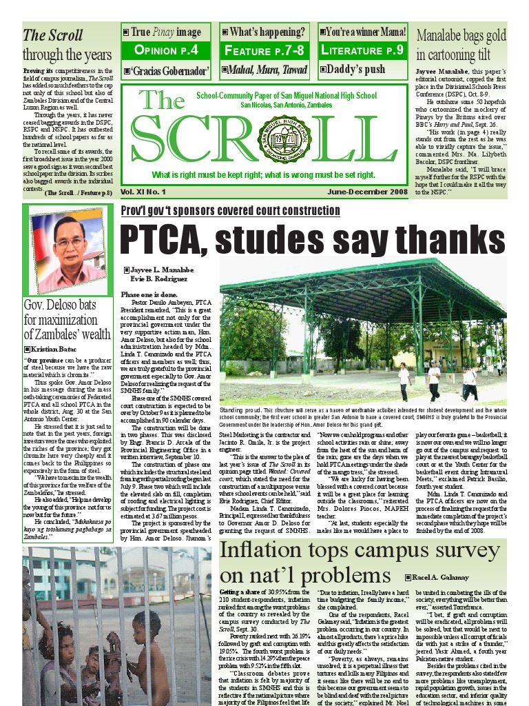 The Scroll | PDF | Waste Management | Municipal Solid Waste