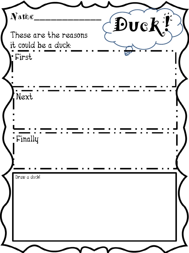 Duck vs. Rabbit: Drawing Guide | PDF