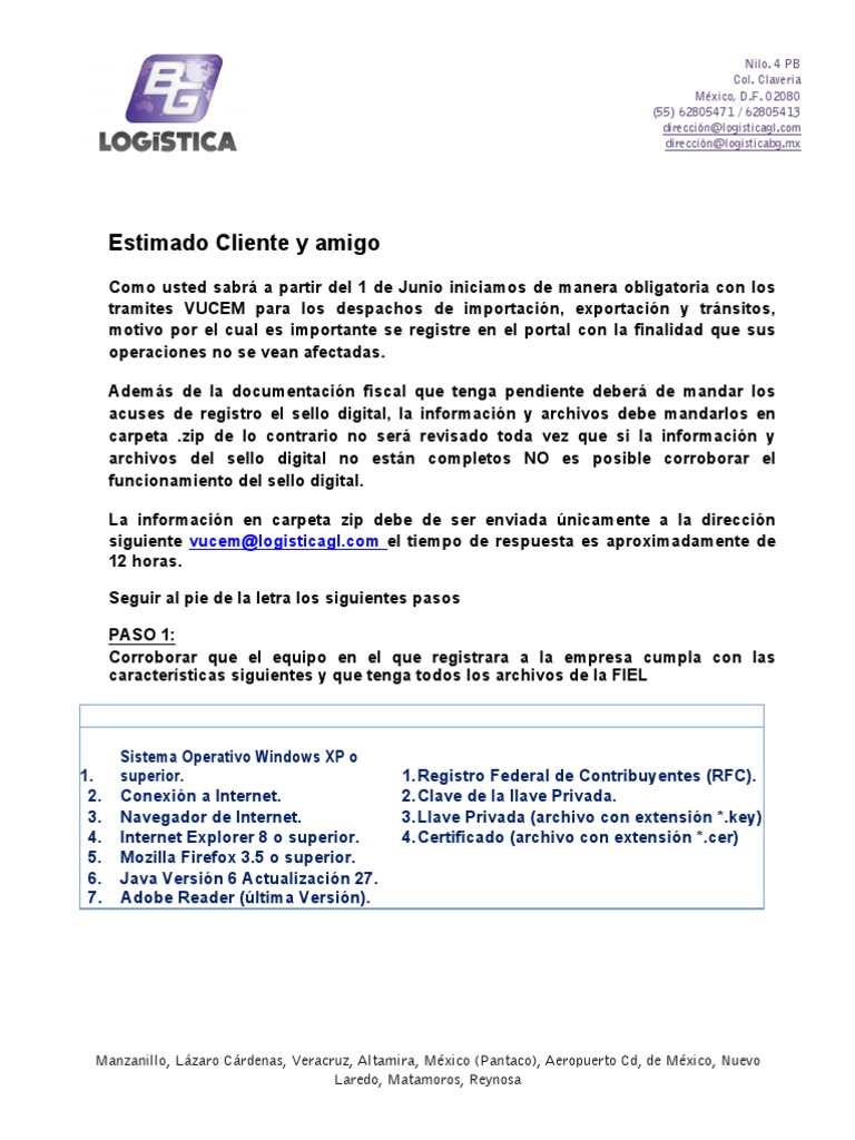 VUCEM | PDF | Firefox | Archivo de computadora